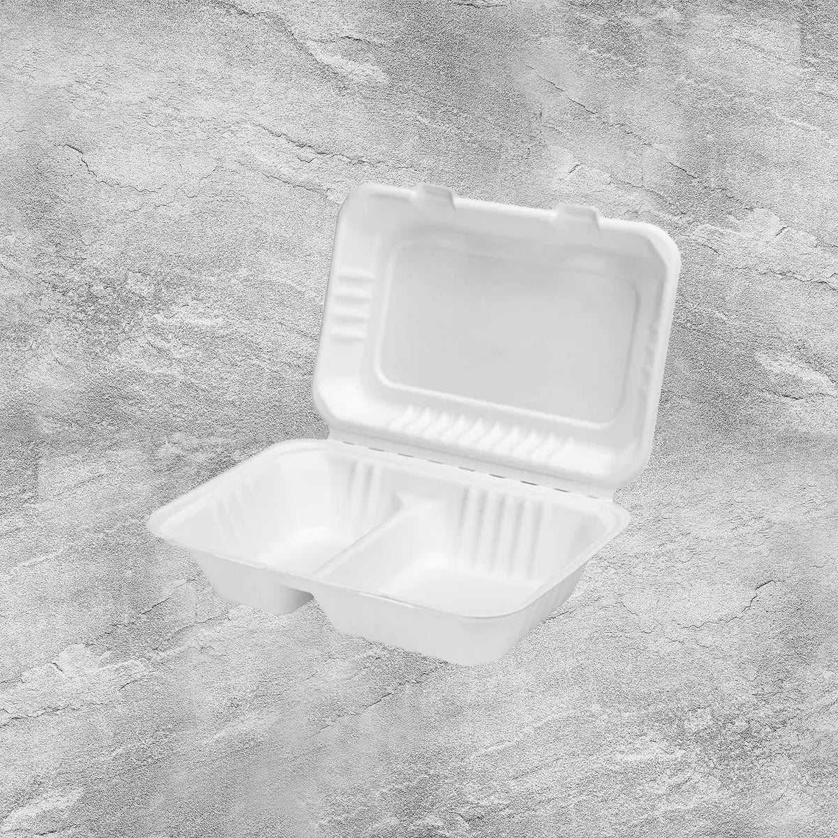 Disposable Sugarcane Clamshell boxes | Eco Tableware